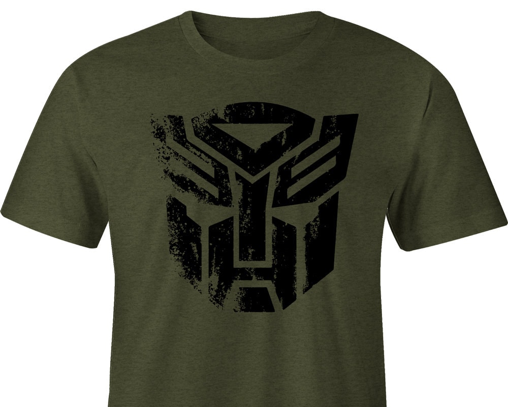 Autobots Distressed Logo OD Green T-shirt, Transformers Shirt, Autobot ...