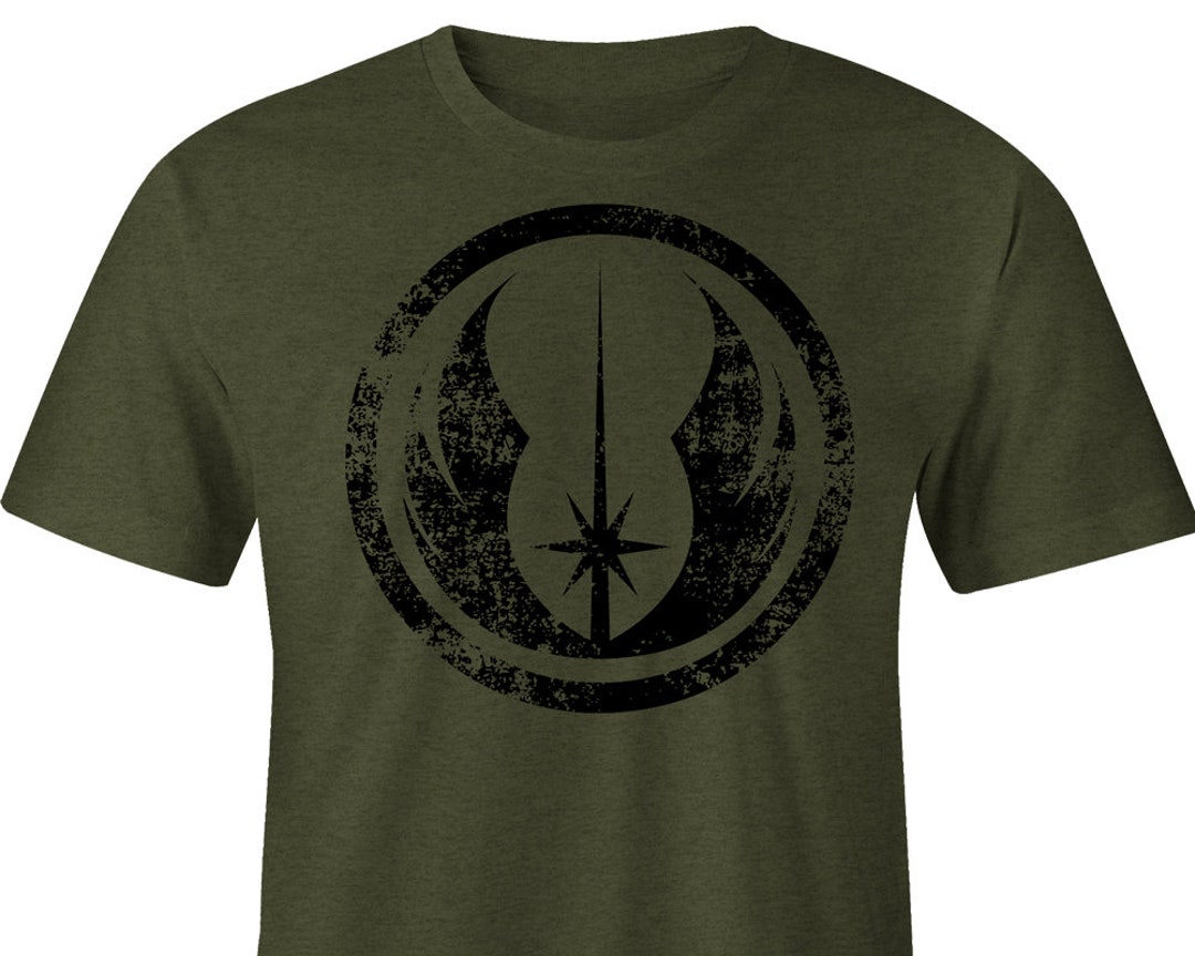Jedi Distressed Logo DO Greent-shirt, Jedi Distressed Tee, Jedi ...