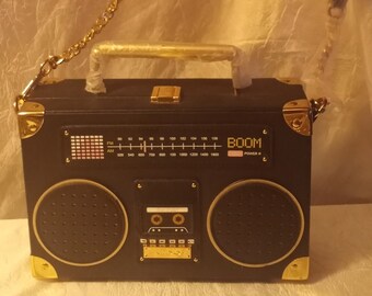 Boom Box Purse - Etsy