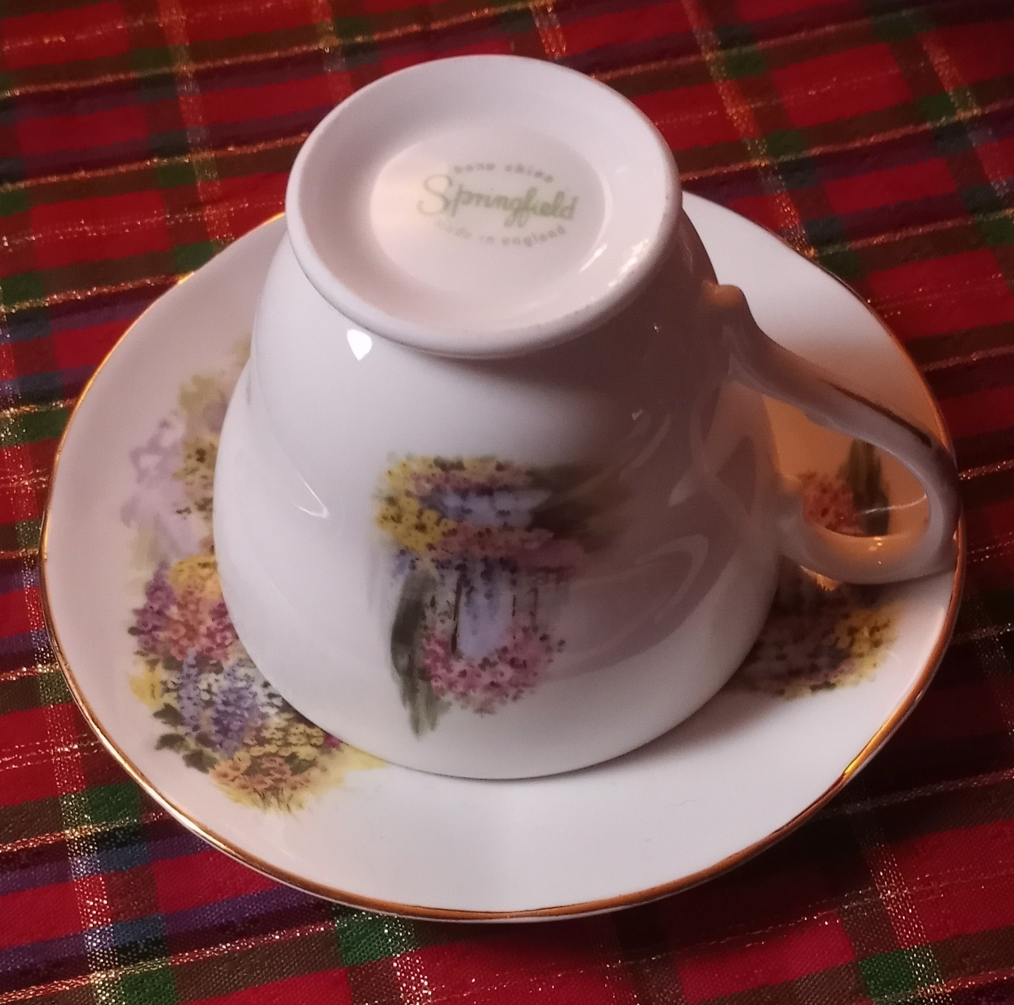 Vintage Springfield Bone China Made in England - Etsy