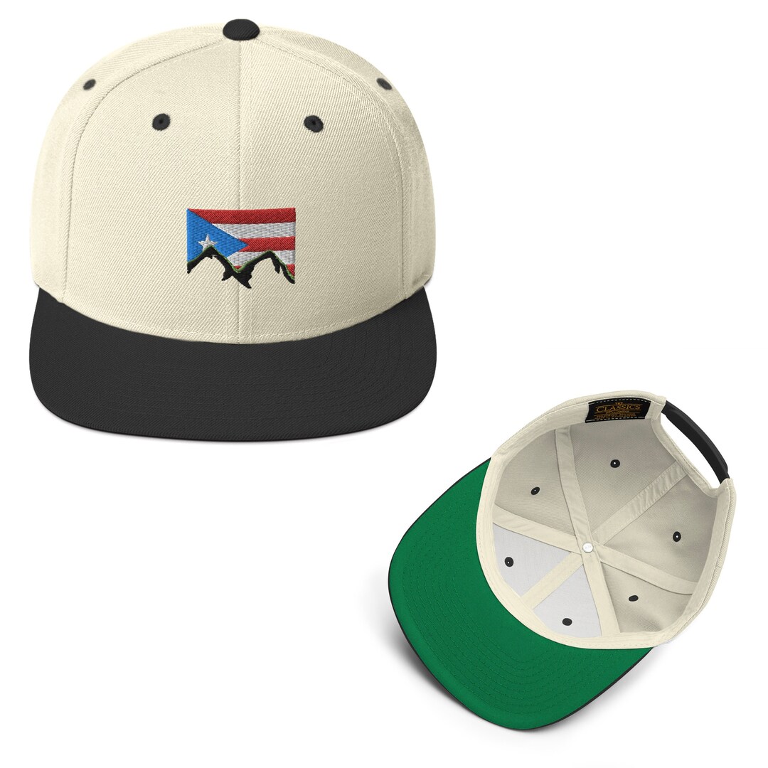 Gorra De Puerto Rico, Snapback Hat De Puerto Rico, Puerto Rico Flag ...