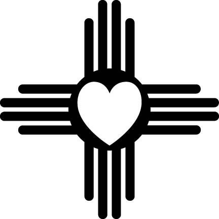 Zia Heart Symbol SVG, Digital SVG, Digital Download, Southwest Symbol ...