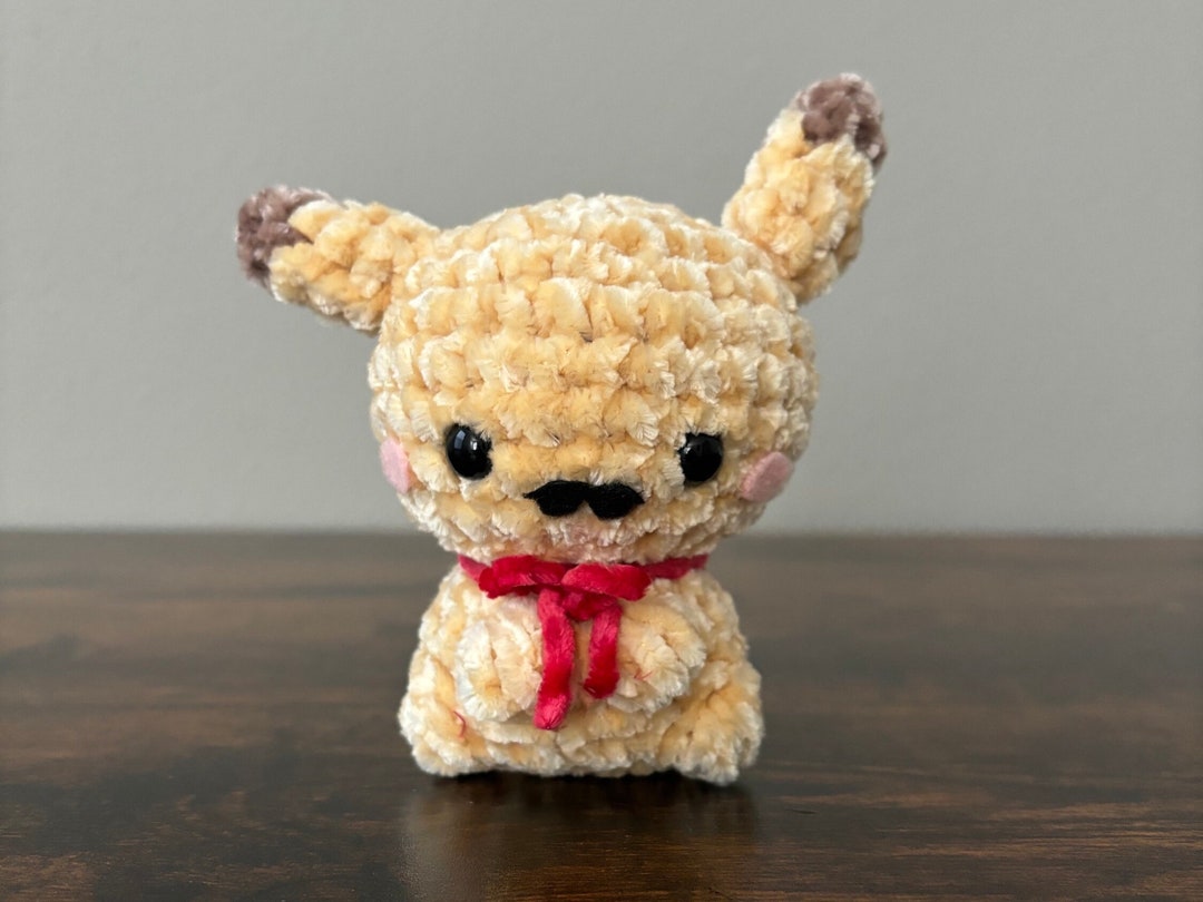 Mini Pika With Mustache/bow - Etsy