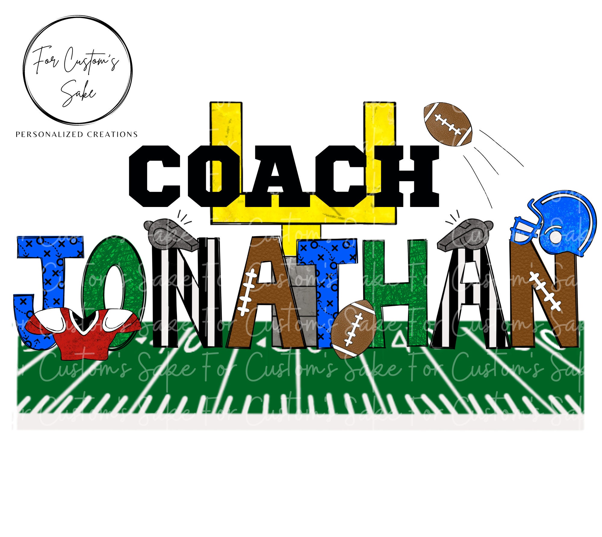 Football Alpha, Football Font, PNG, Football Letters, Gifts for Him ...