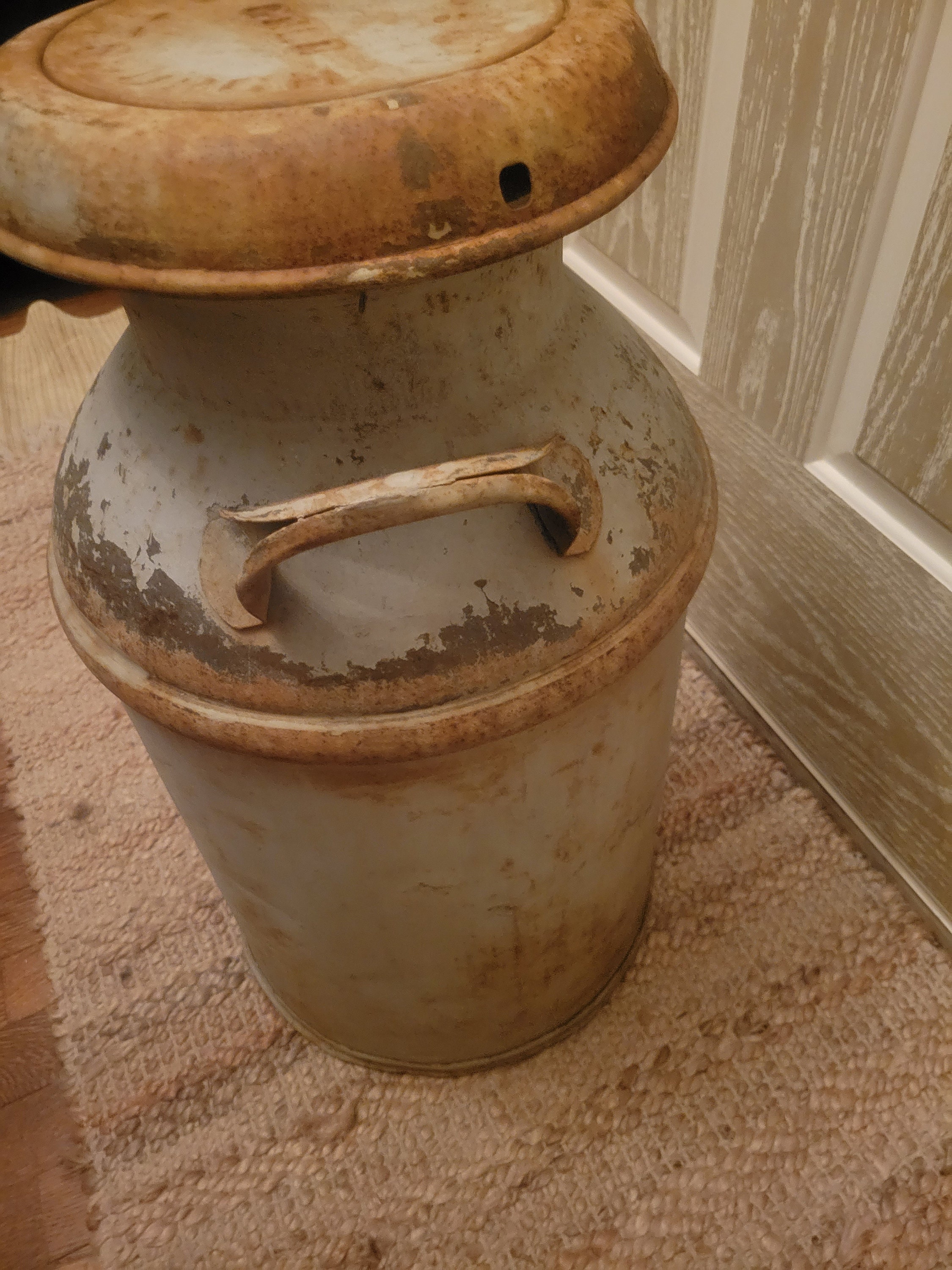 Vintage Pittsburgh Meadow Gold Metal Milk Can - Etsy