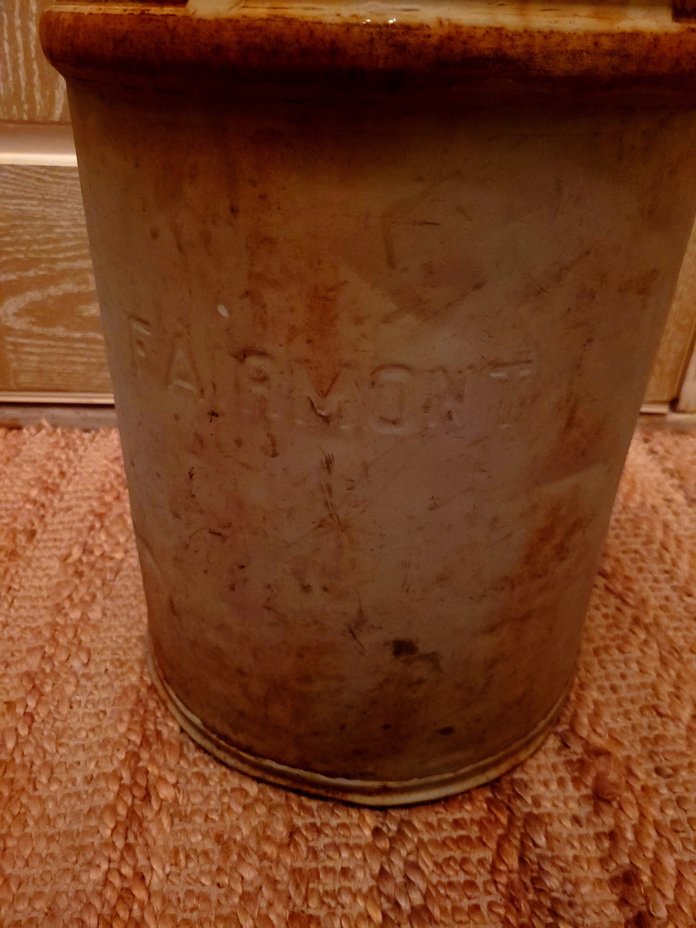 Vintage Pittsburgh Meadow Gold Metal Milk Can - Etsy
