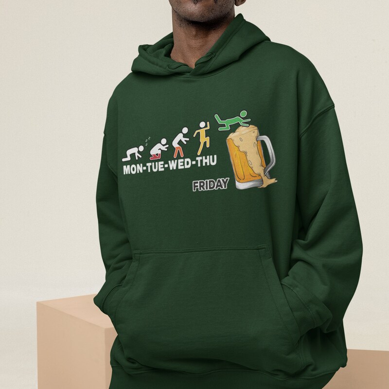 Beer Hoodie - Etsy