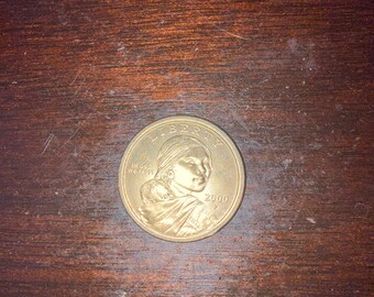 2000 Gold Dollar | Etsy