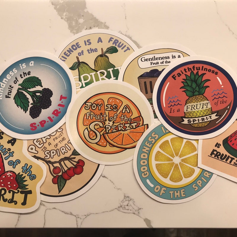 Fruit Stickers - Etsy