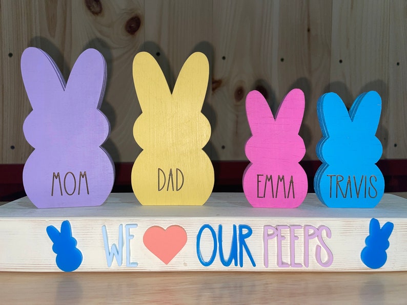 We Love Our PEEPS Display - Etsy