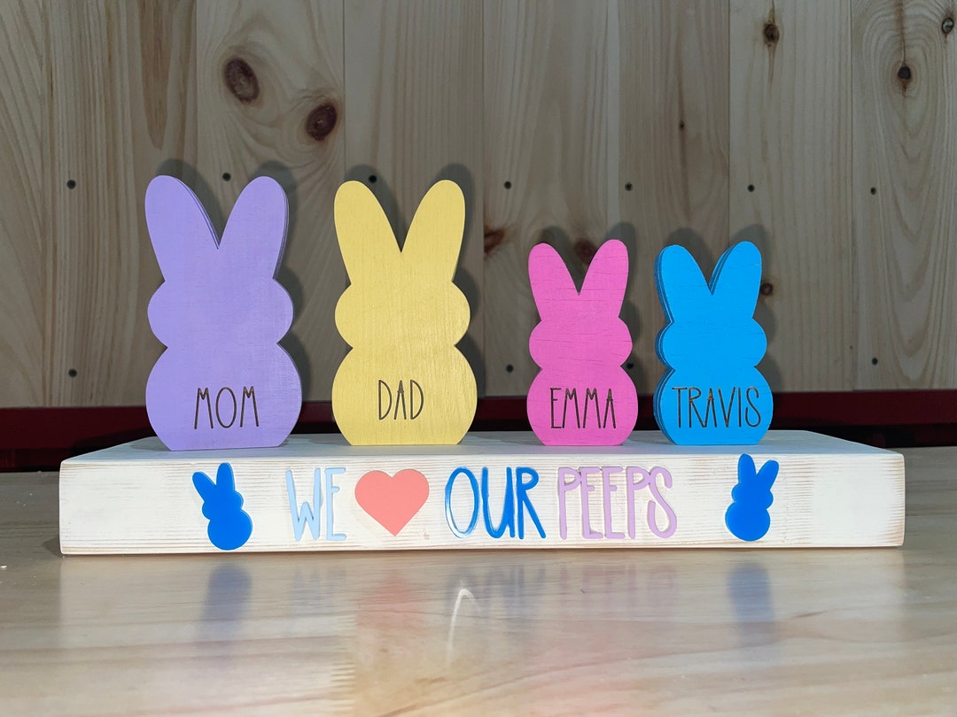 We Love Our PEEPS Display - Etsy