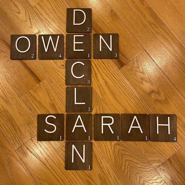Large Scrabble Tiles - Etsy