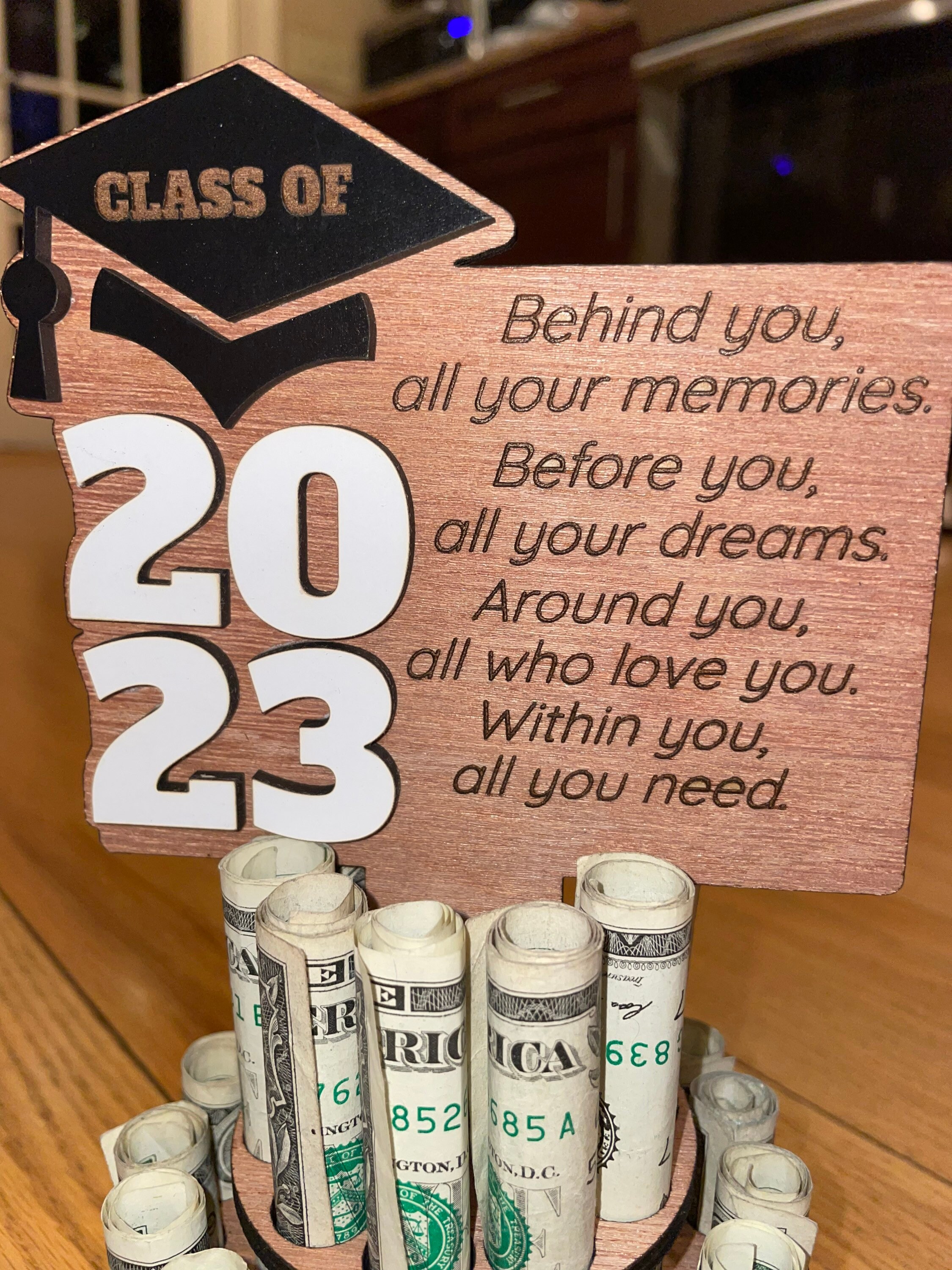 Deluxe Graduation Layered Money Tower - Etsy