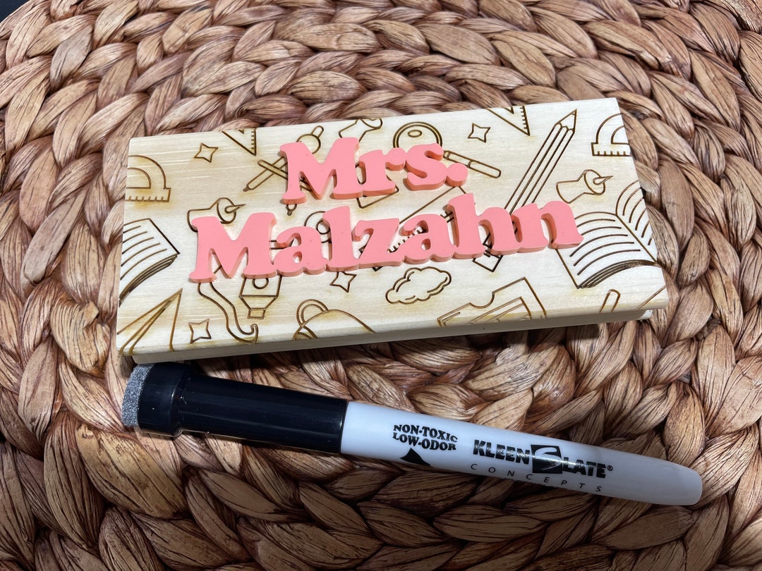 Teacher’s Eraser Personalized - Etsy