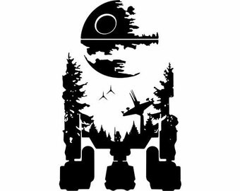 Star Wars Empire Helmet Stick Figure Family Vinyl Decal / - Etsy