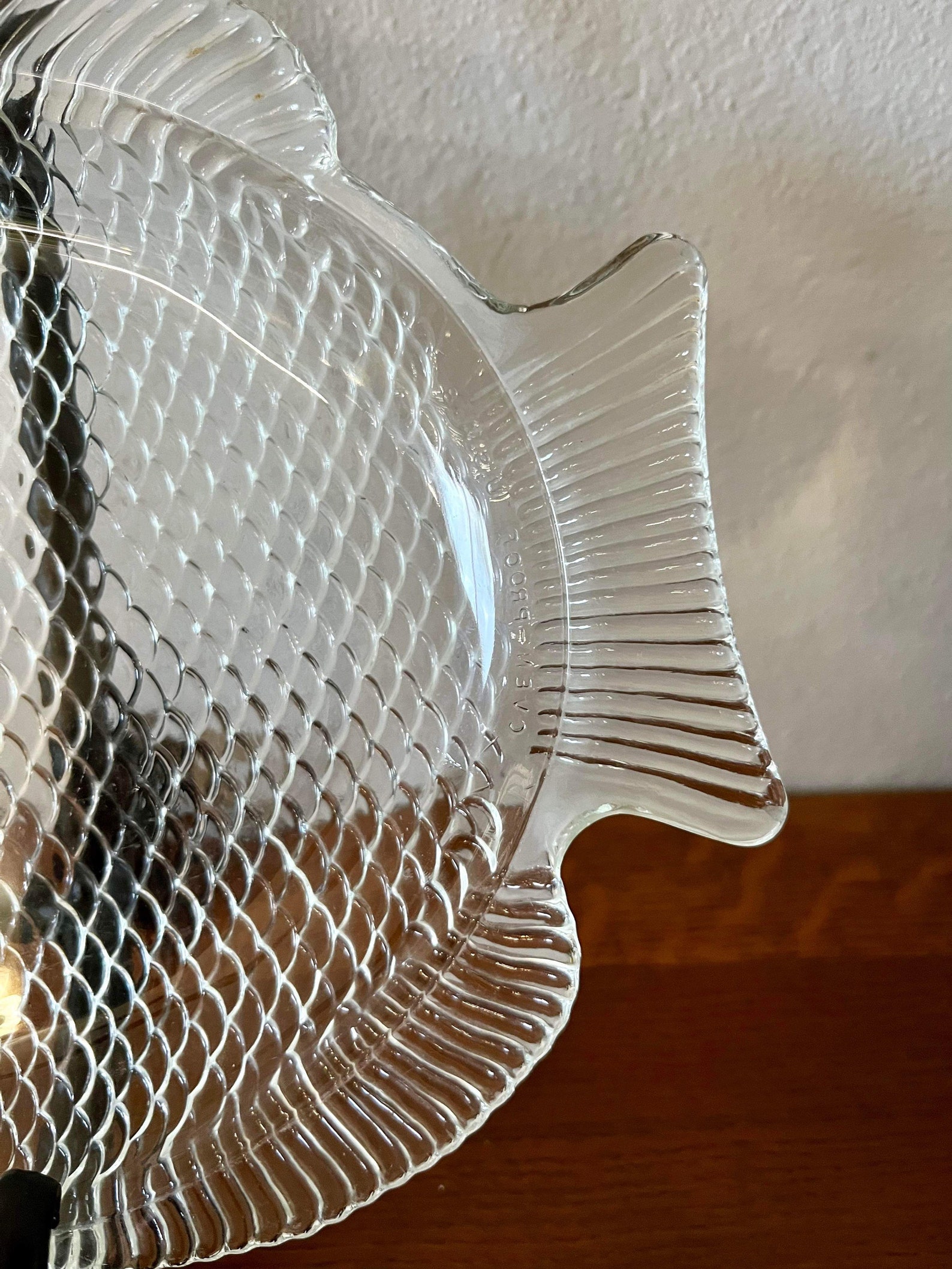 Clear Fish Baking and Serving Platter Oven Proof Made in USA - Etsy