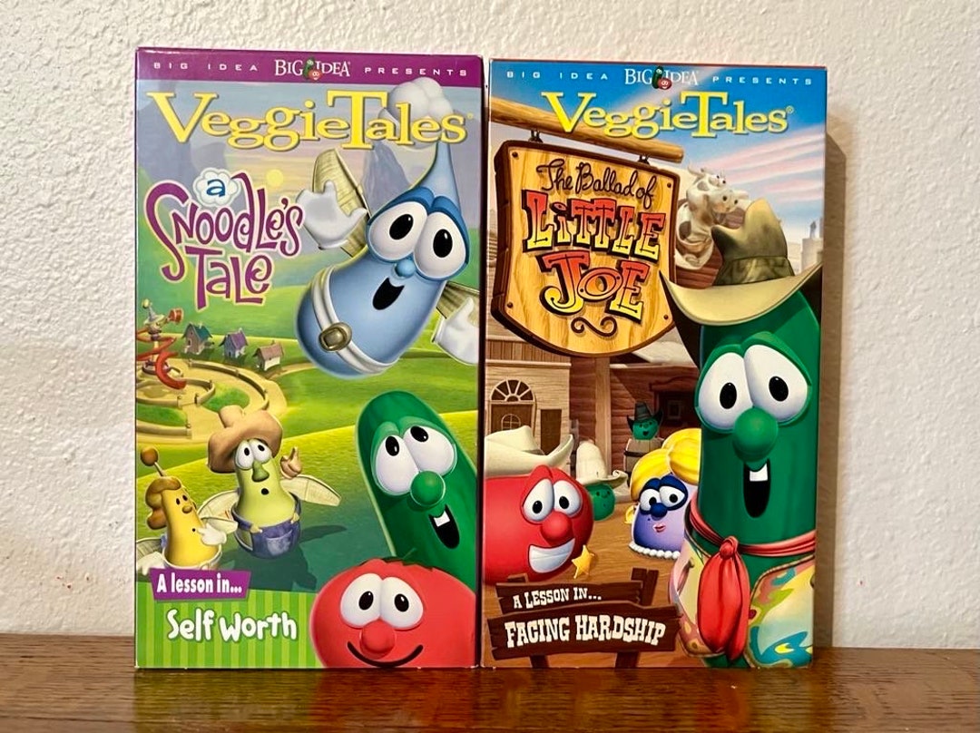VTG Veggie Tales 2 Piece VHS Collection - Etsy