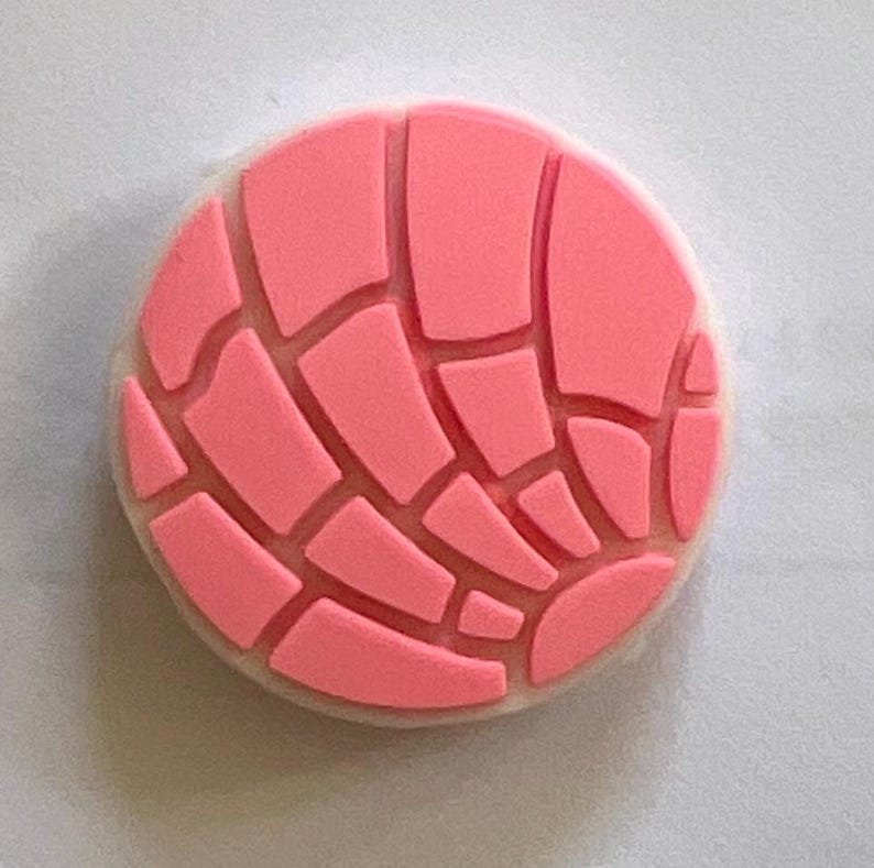 Pink Concha Pan Dulce Silicone Bead - Etsy
