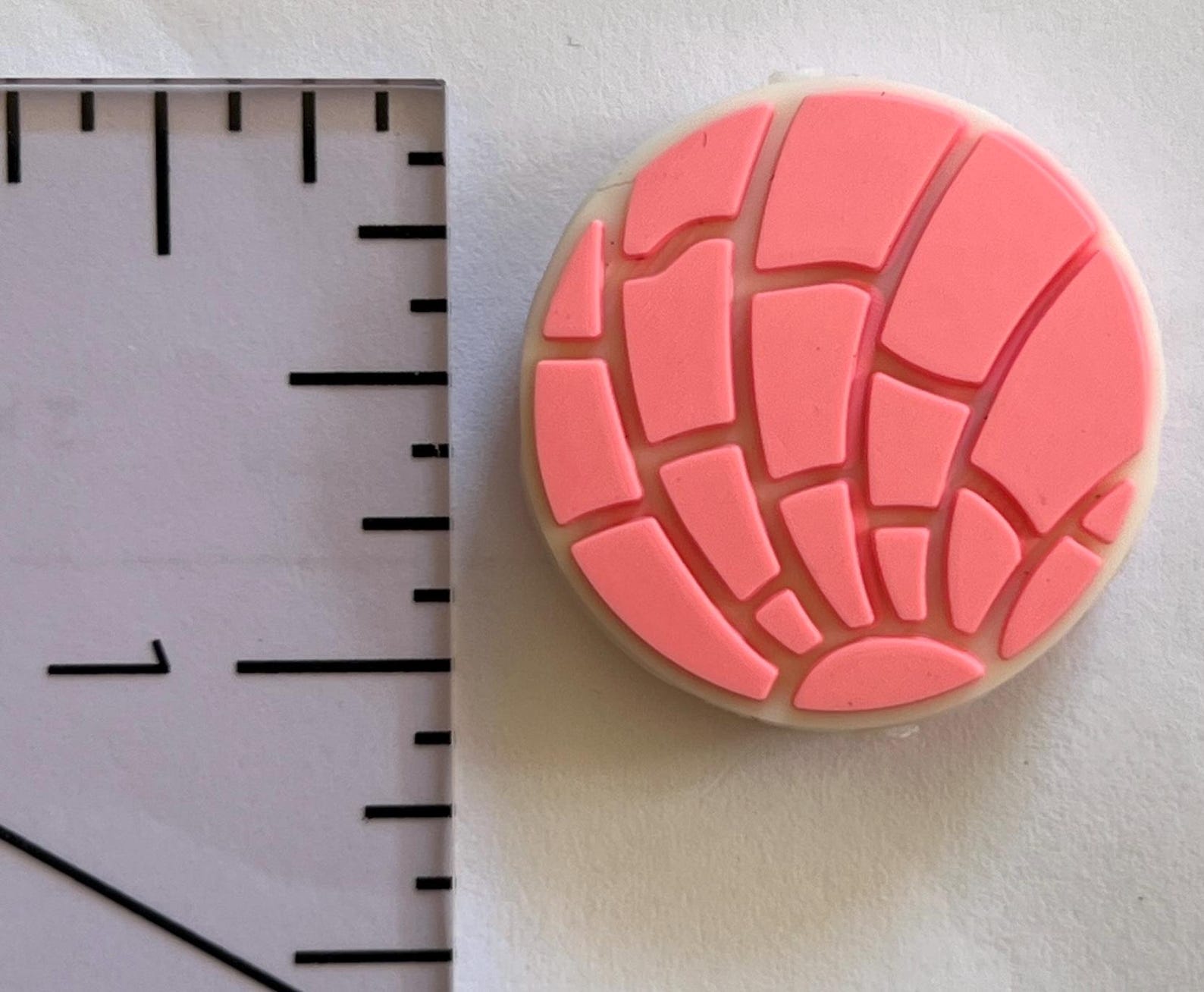 Pink Concha Pan Dulce Silicone Bead - Etsy