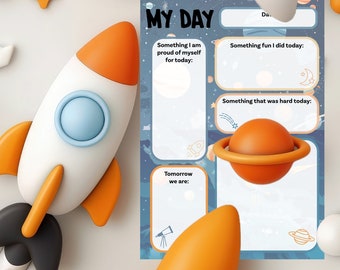 Self-reflection Worksheet for Kids (books) & Engaging Daily Mindfulness ...