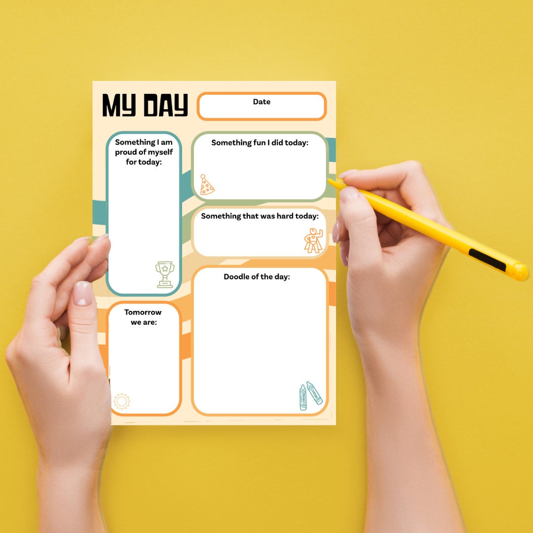 Self-reflection Worksheet for Kids (rad)- Fun & Engaging Daily ...