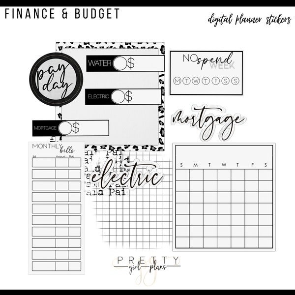 Finance Stickers - Etsy