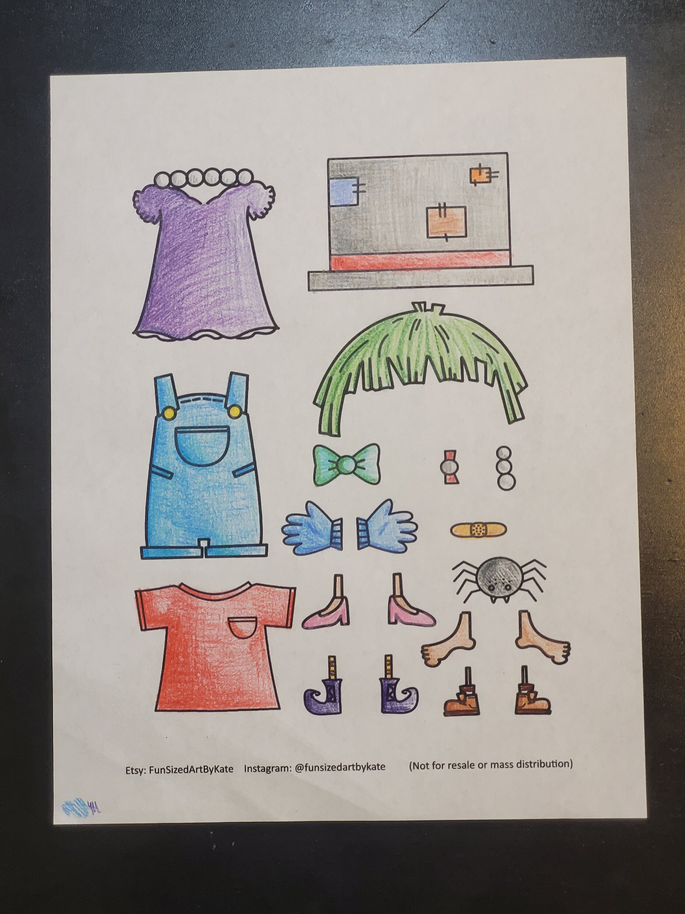 Printable Scarecrow Coloring Craft: Fall DIY Activity (digital Download ...