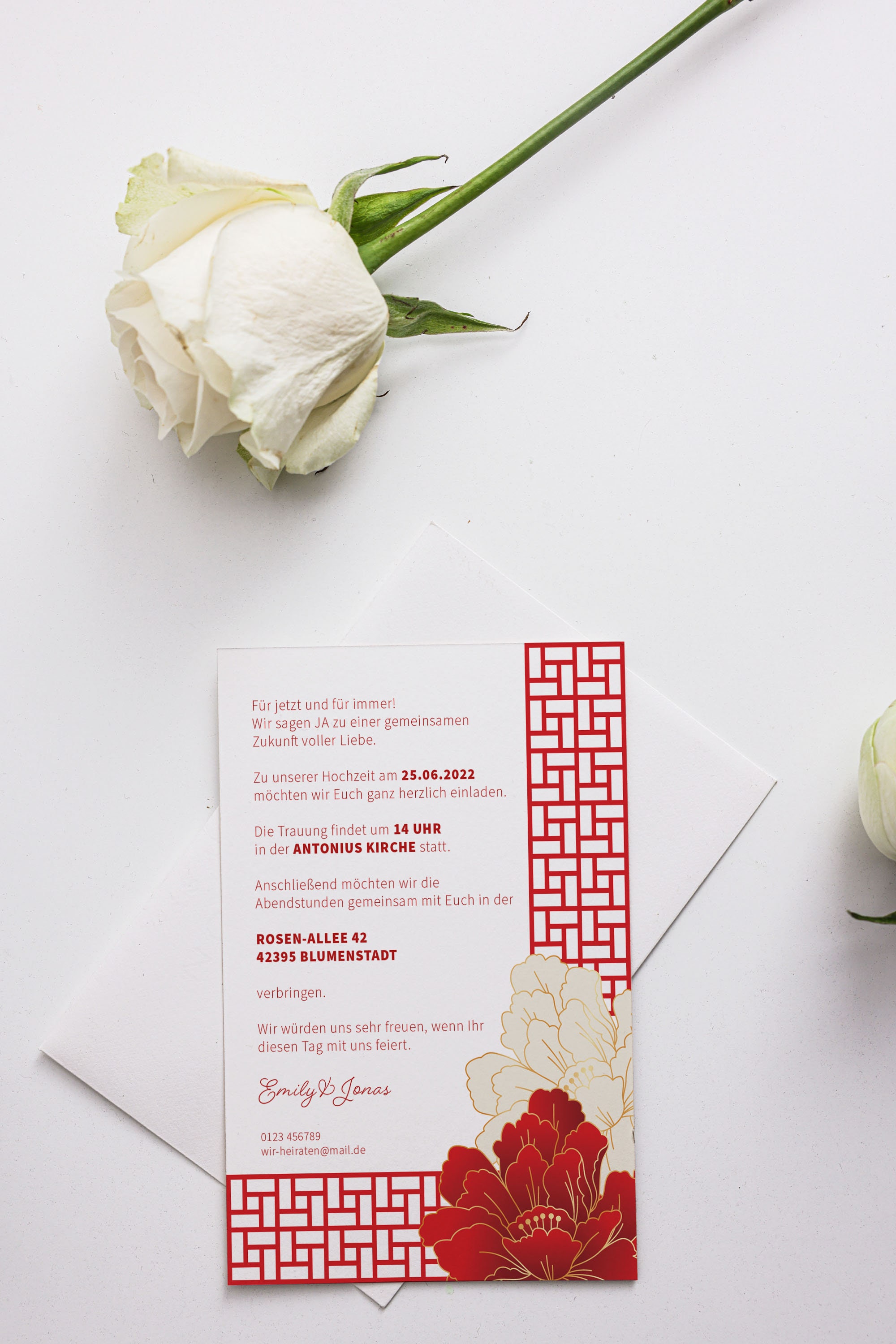 digital download to print yourself Personalized wedding invitation ...