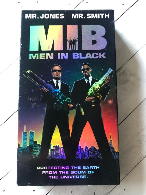 MIB Men in Black VHS Original Release 1997 Columbia Pictures | Etsy