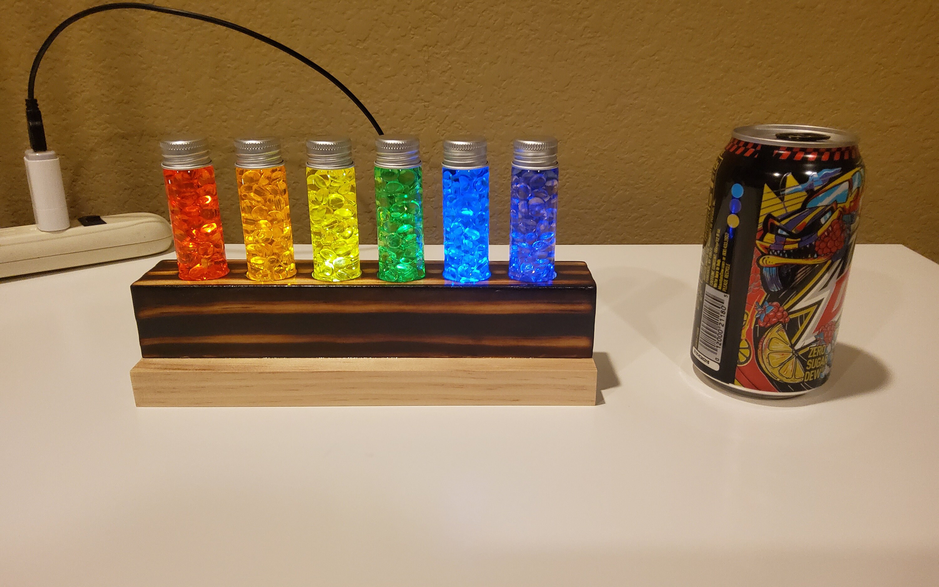 Light Tubes Night Light / Hall Décor / Ambient Mood Light - Etsy