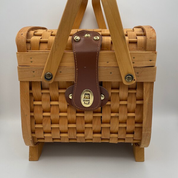 Wicker Basket Purse - Etsy