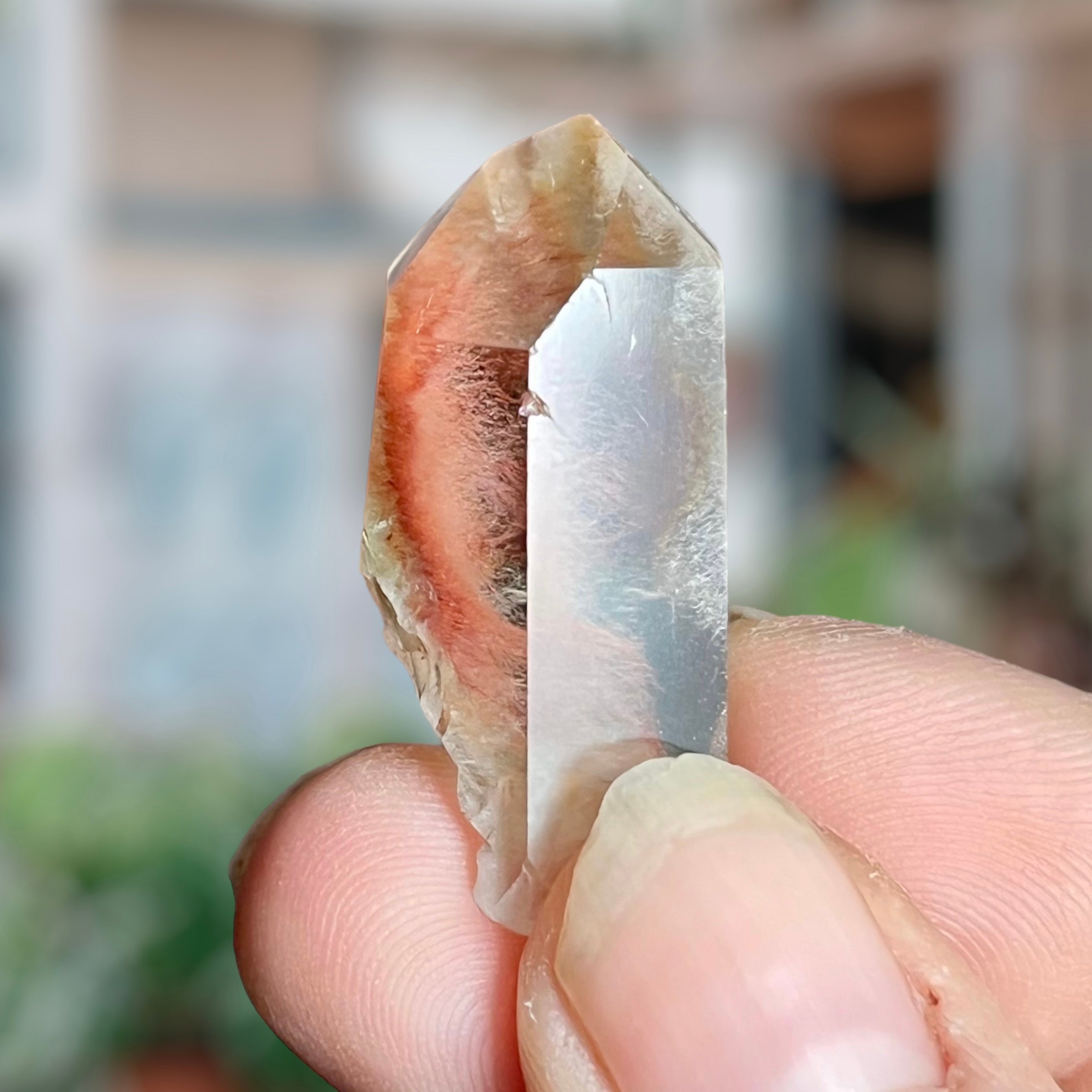 Rare Rabbit Hair Angel Phantom Quartz Red Phantom Amphibole - Etsy