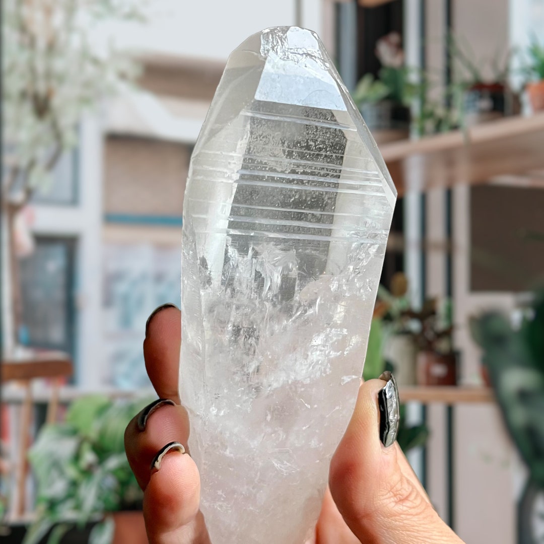 Very Rare Lightning Strike Lemurian Seed Phantom Quartz Crystal Large ...