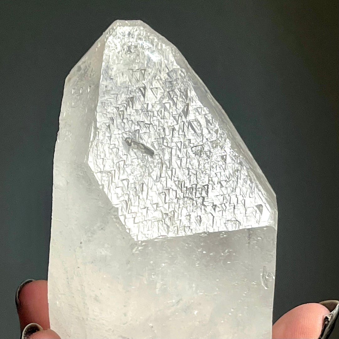 Rare Trigonic Quartz Crystal | Master Record Keeper, 521g - Etsy
