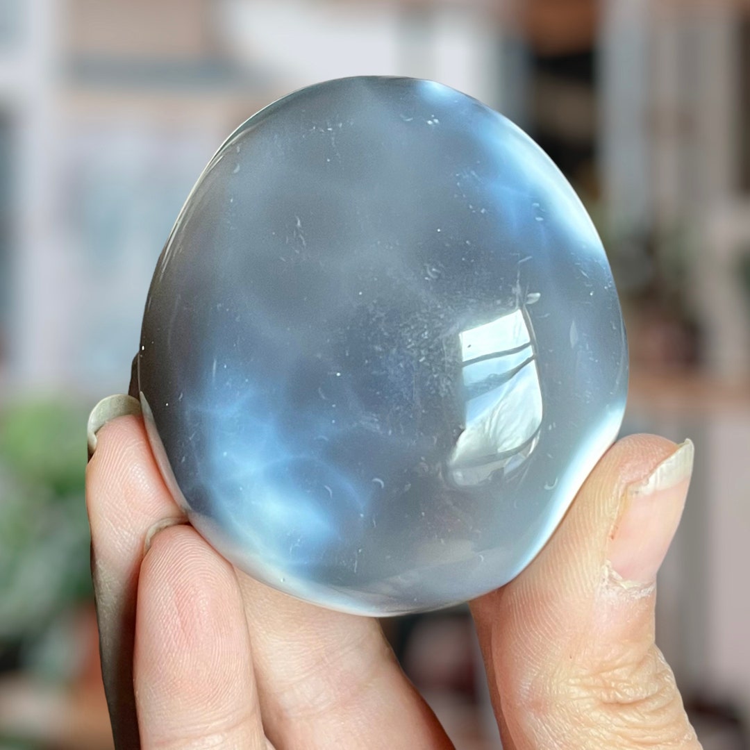 Large Orca Agate Palm Stone Orca Stone Ocean Agate - Etsy