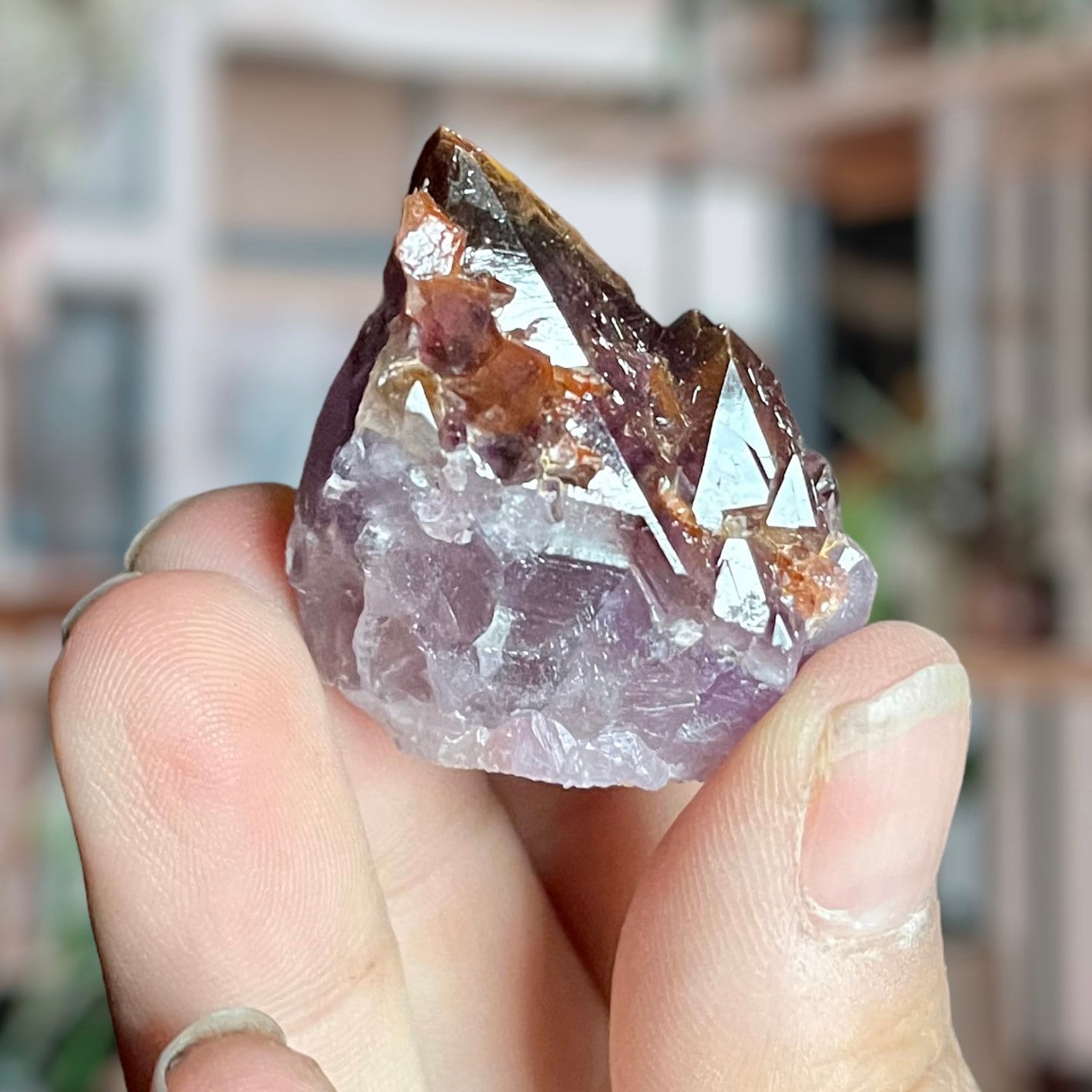 Saturated Auralite Record Keeper | Rare Auralite 23 Cathedral Quartz ...