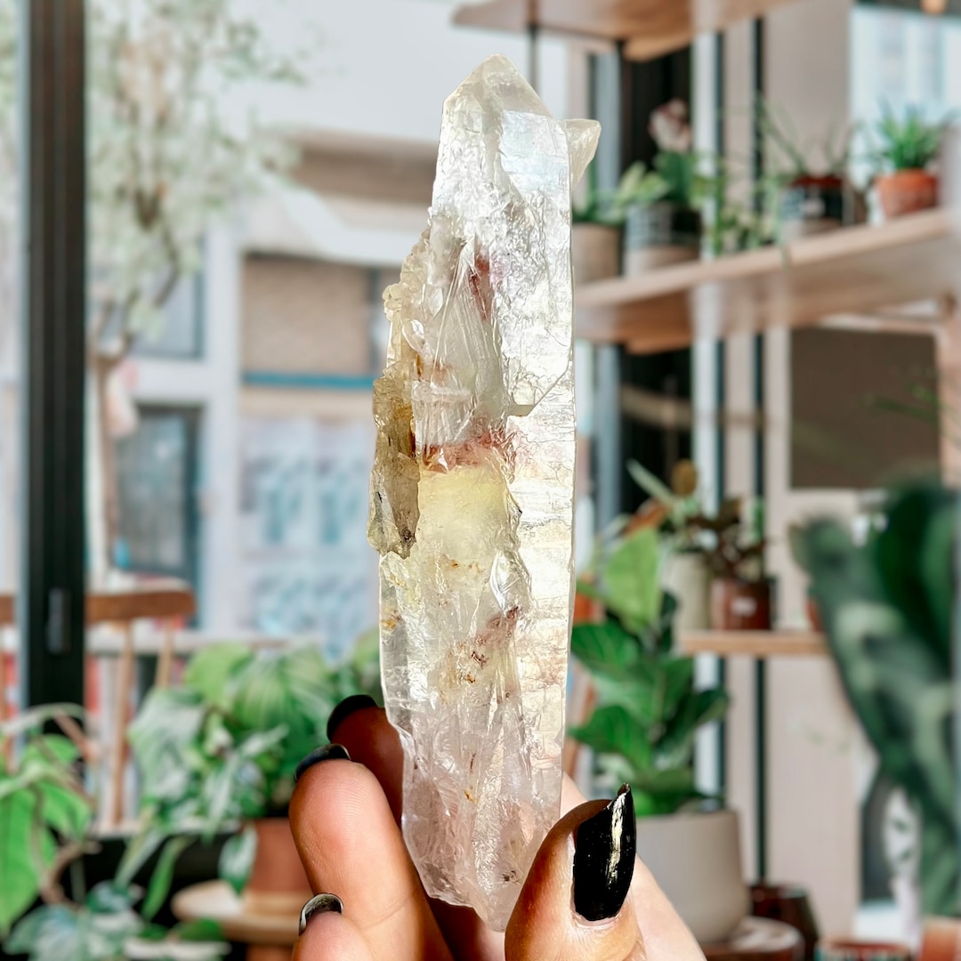 Rare Lightning Strike Lemurian Quartz Twin Flame Manifestation Quartz ...