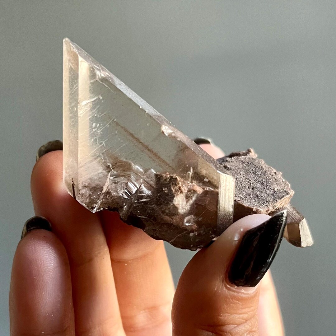 Rare Phantom Naica Selenite Gypsum Manifestations Specular Hematite ...