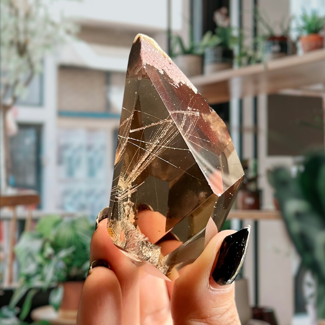 Golden Rutiled Citrine Inclusion Quartz Freeform Shamanic Dream Quartz ...