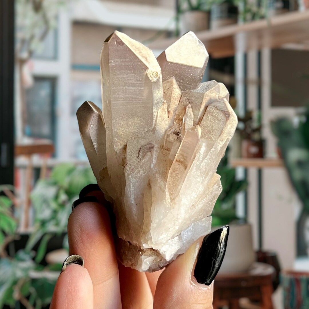 Pink Lithium Phantom Lemurian Quartz Record Keeper Rare Find Standing ...