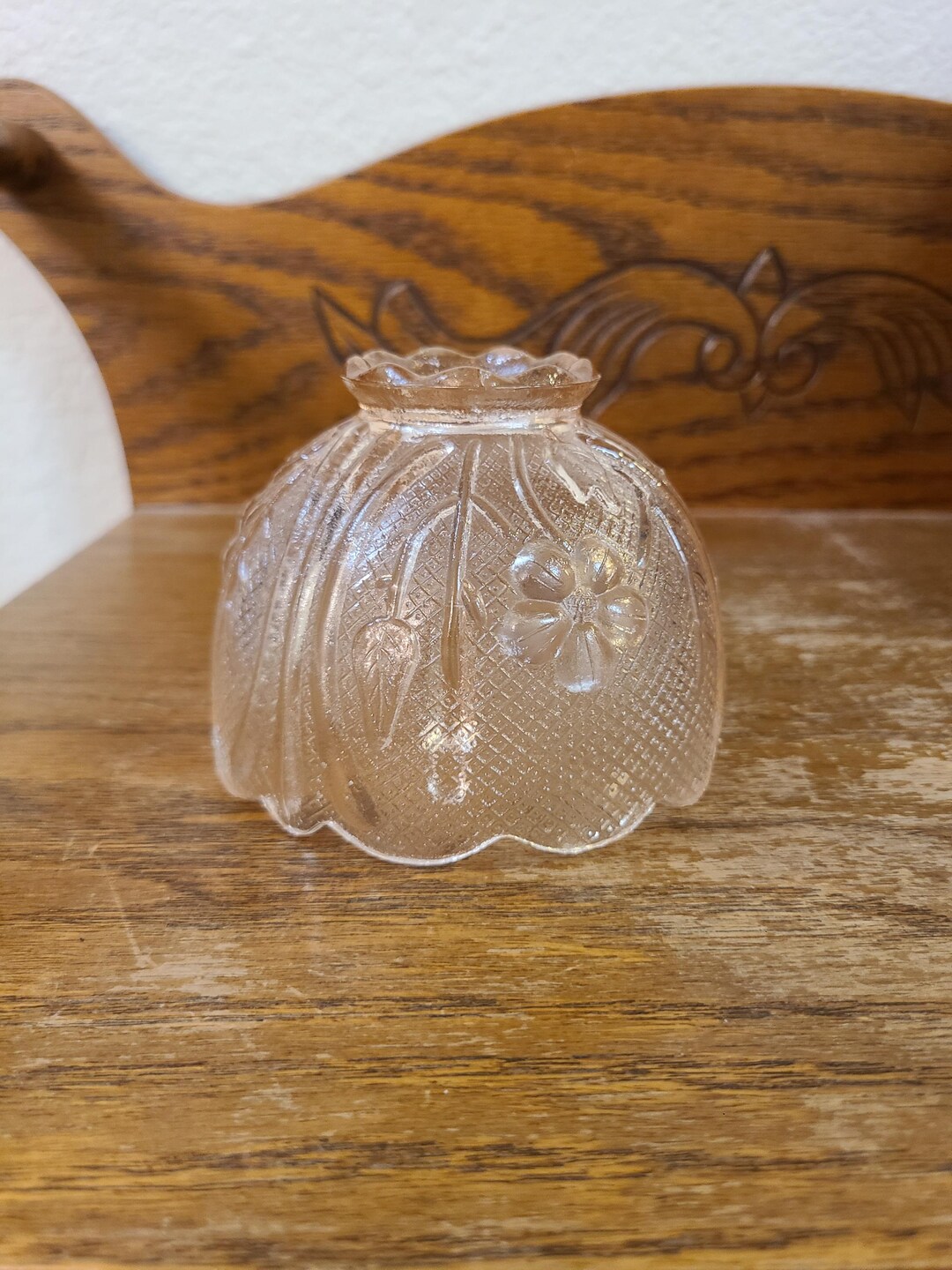 Vintage Light Pink Floral Fairy Lamp Shade- Coquette Decor - Etsy