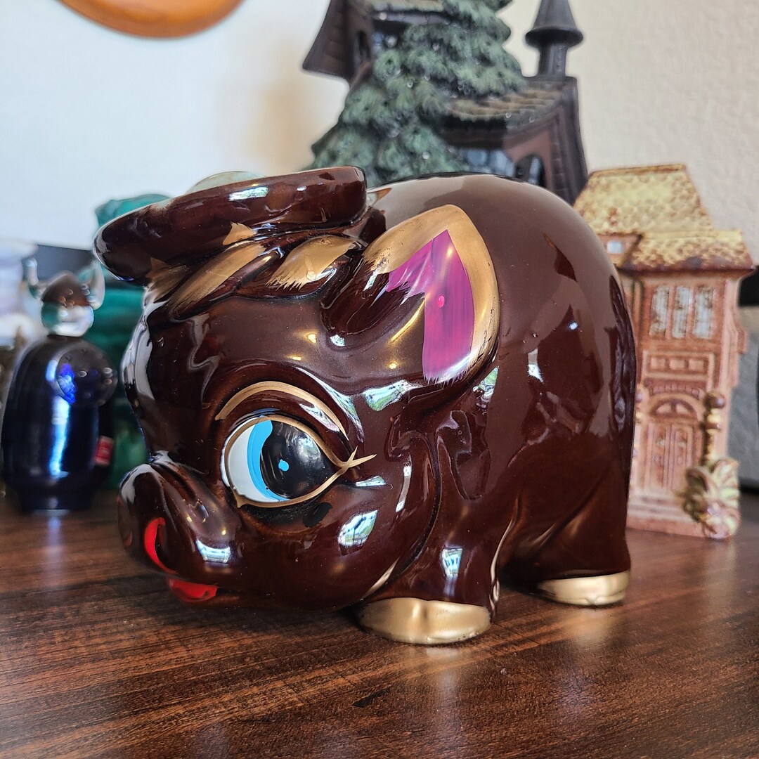 Very Cute Vintage 1960s Piggy Bank Children's Gift 1st Birthday ...