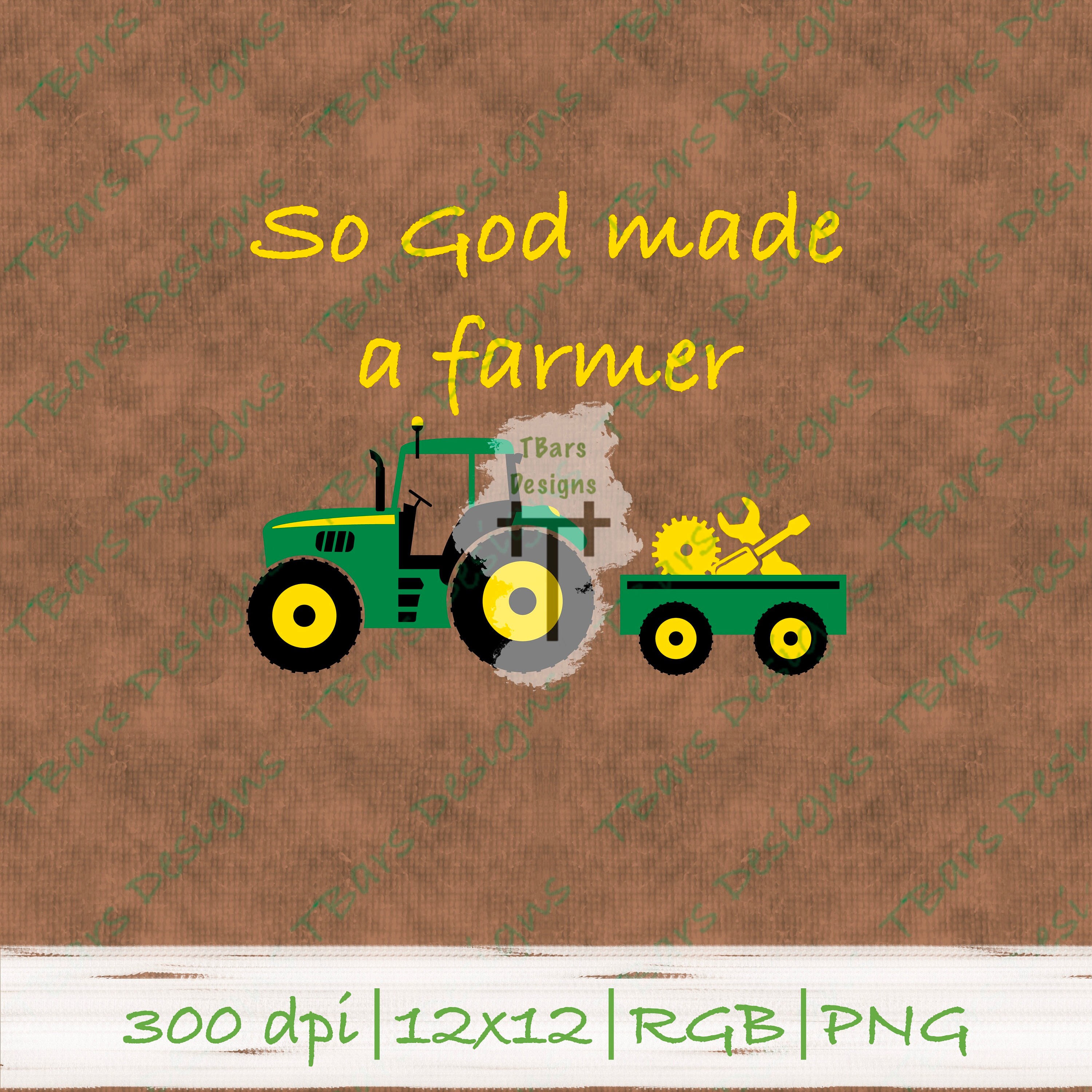 Tractor Design, Green Tractor Panel - Etsy
