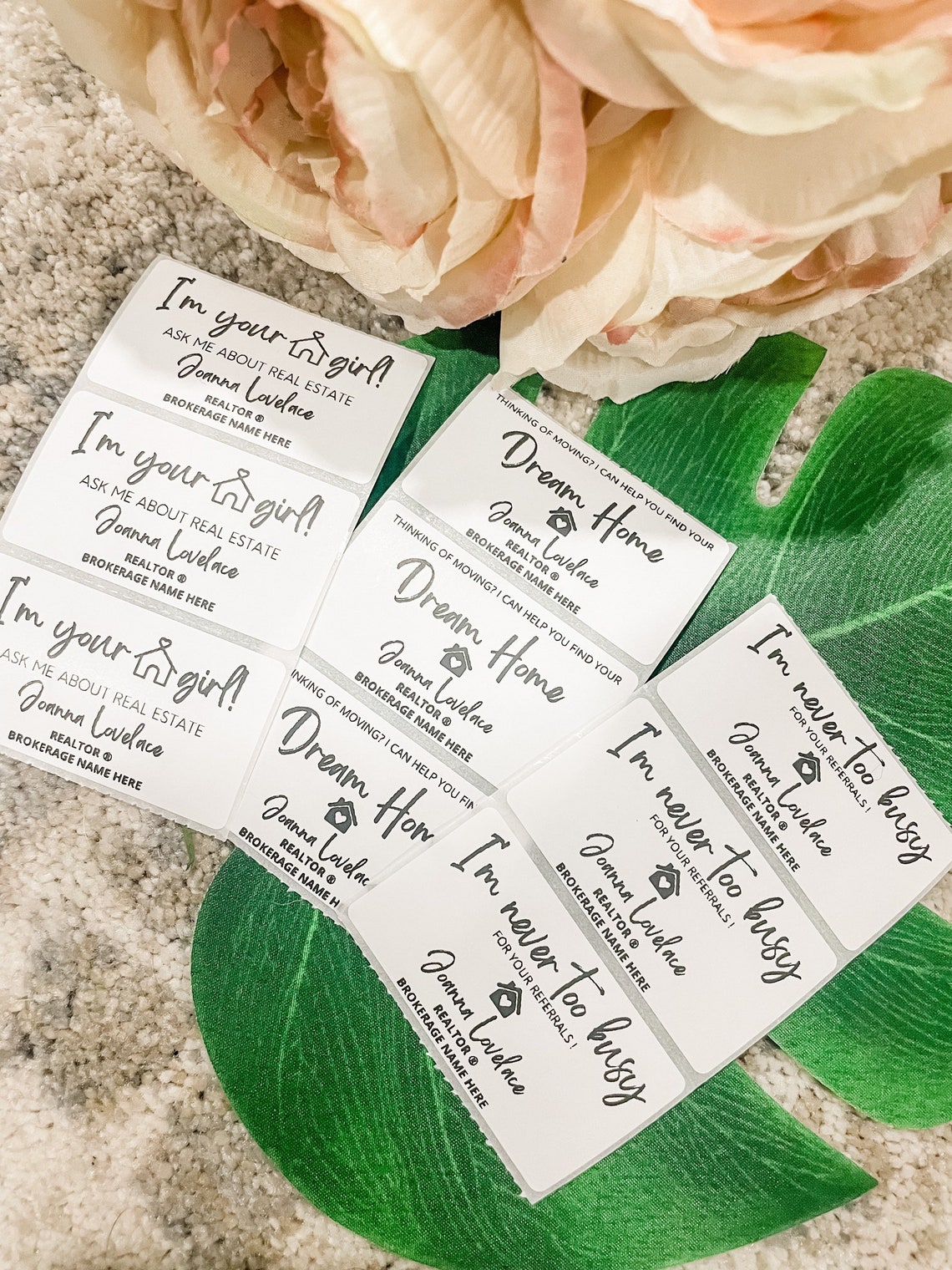 Realtor Real Estate Custom Mailing Stickers & Labels 2.25 X - Etsy