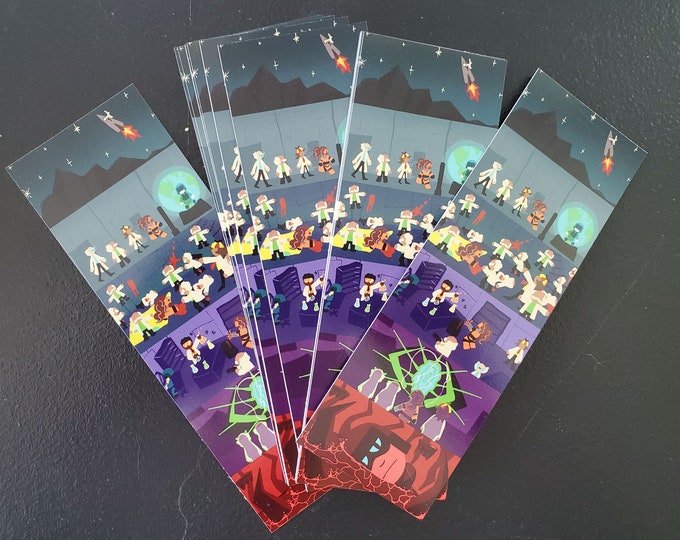 HLVRAI Scene Gradient Bookmark - Etsy