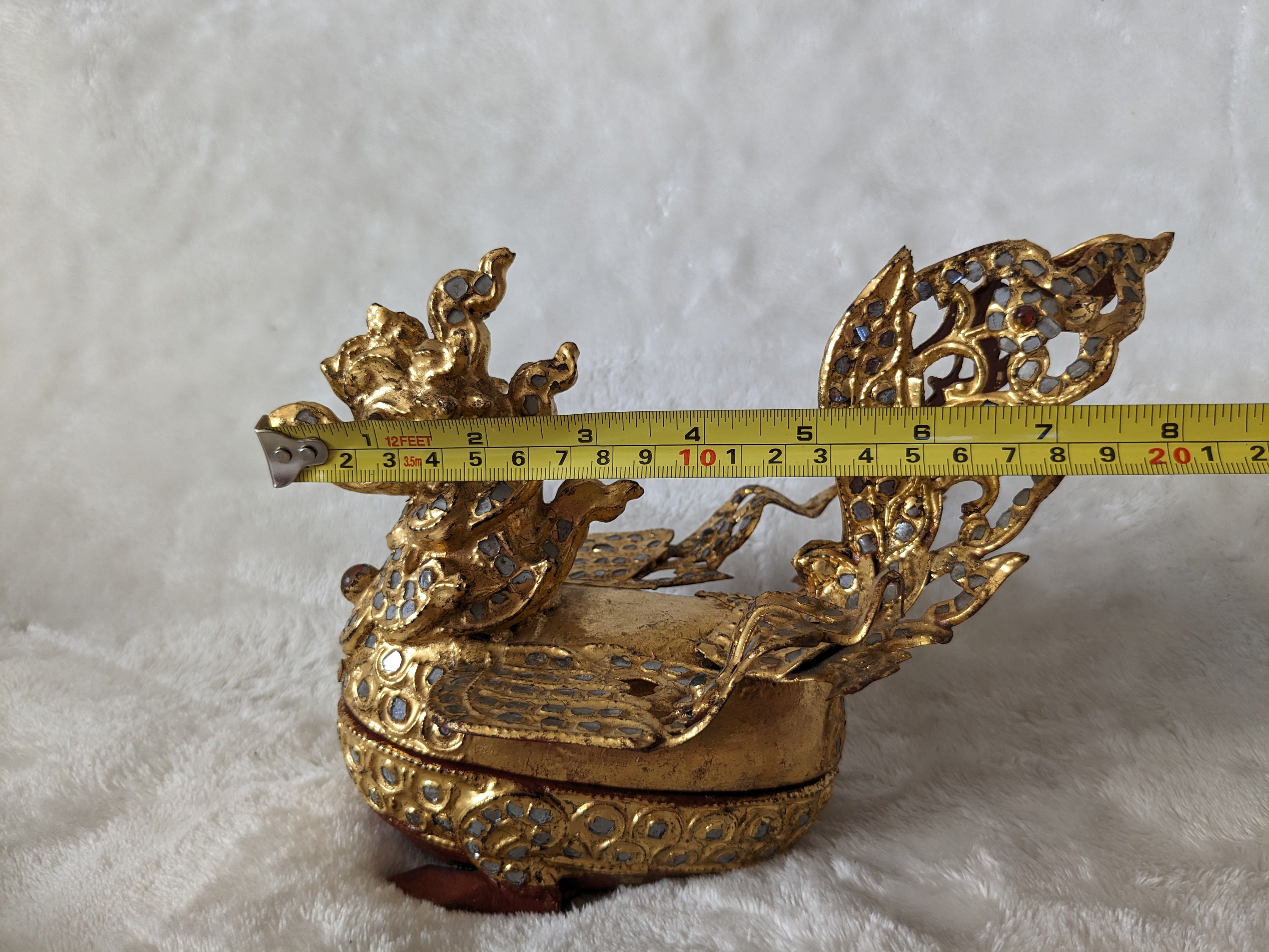 Burmese Hintha Bird-shaped Betel Gold Lacquered Box - Etsy