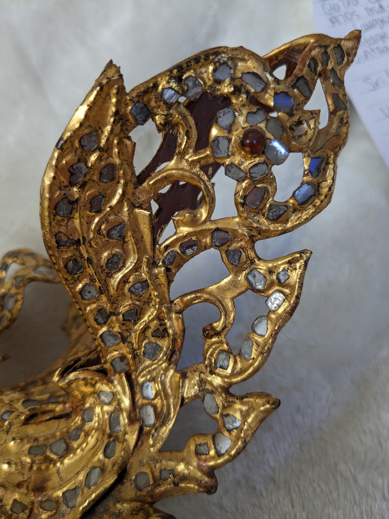 Burmese Hintha Bird-shaped Betel Gold Lacquered Box - Etsy