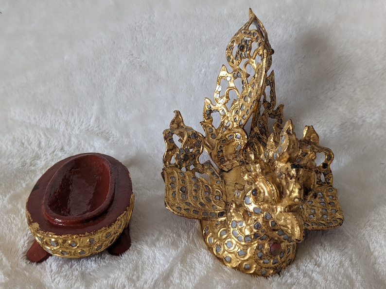 Burmese Hintha Bird-shaped Betel Gold Lacquered Box - Etsy