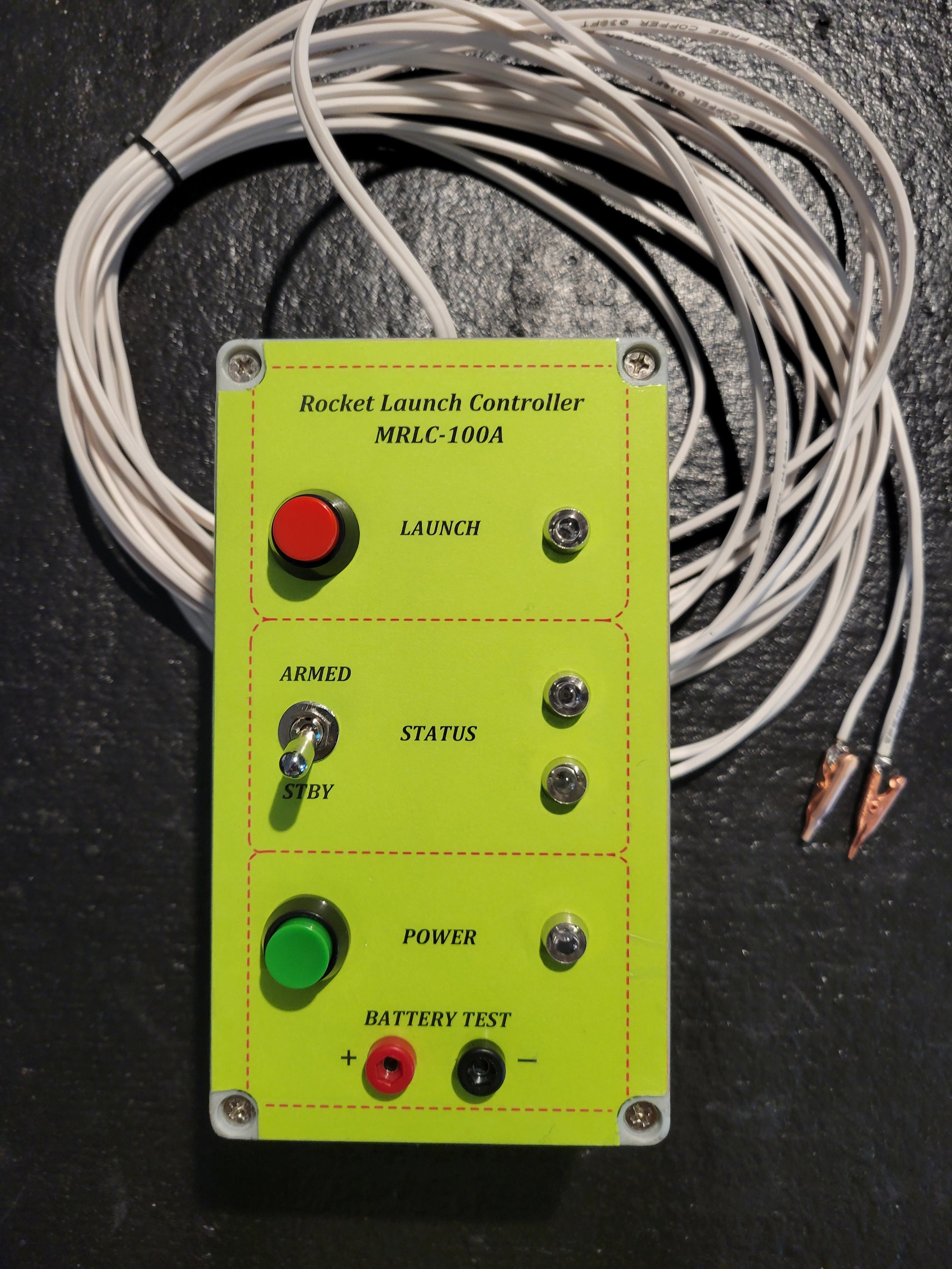 MRLC-100A Model Rocket Electrical Launch Controller - Etsy
