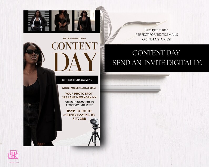 UGC Invitation, Influencer Media Invite, Youtuber UGC Content Creation ...